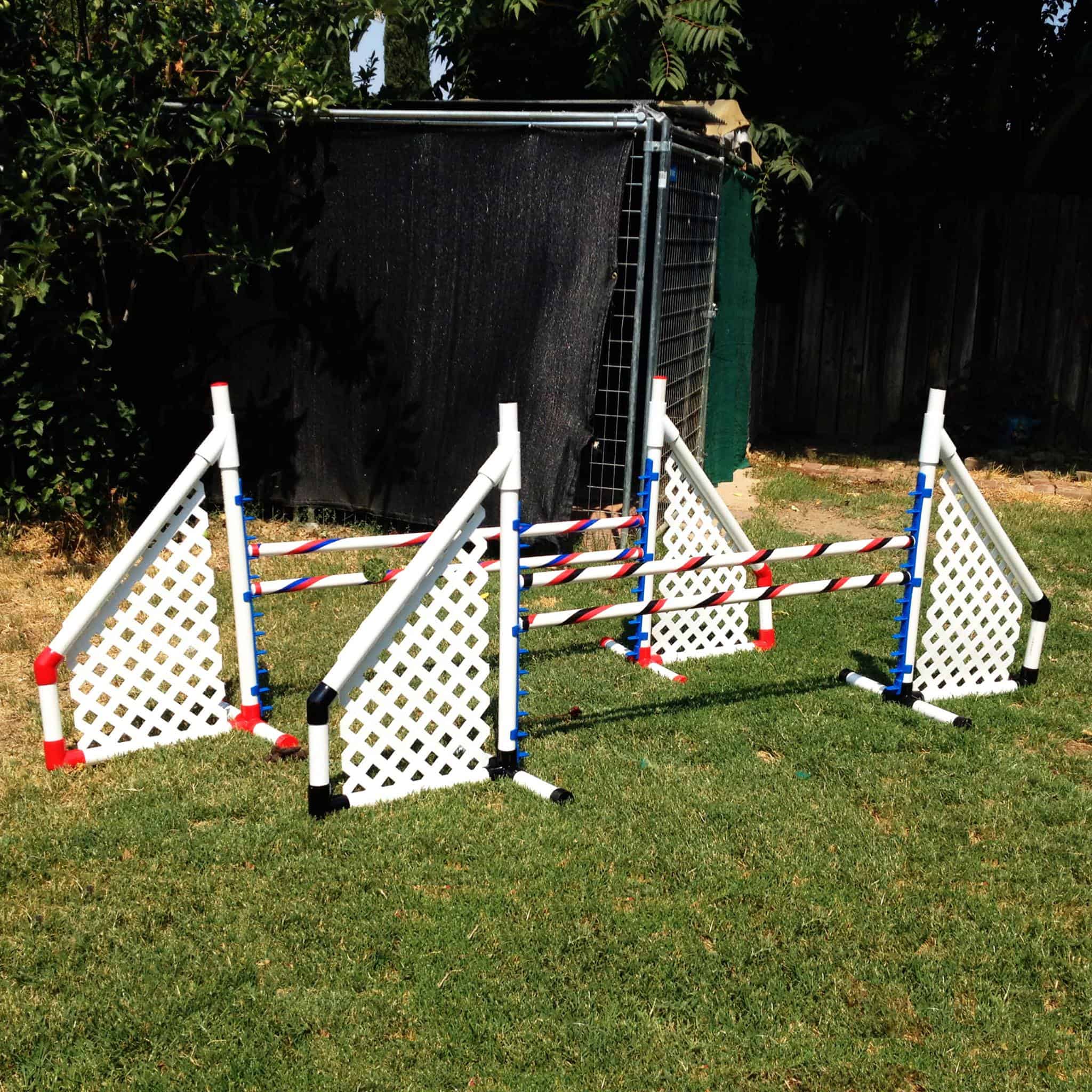 Building your own PVC wing jumps - Daisy Peel