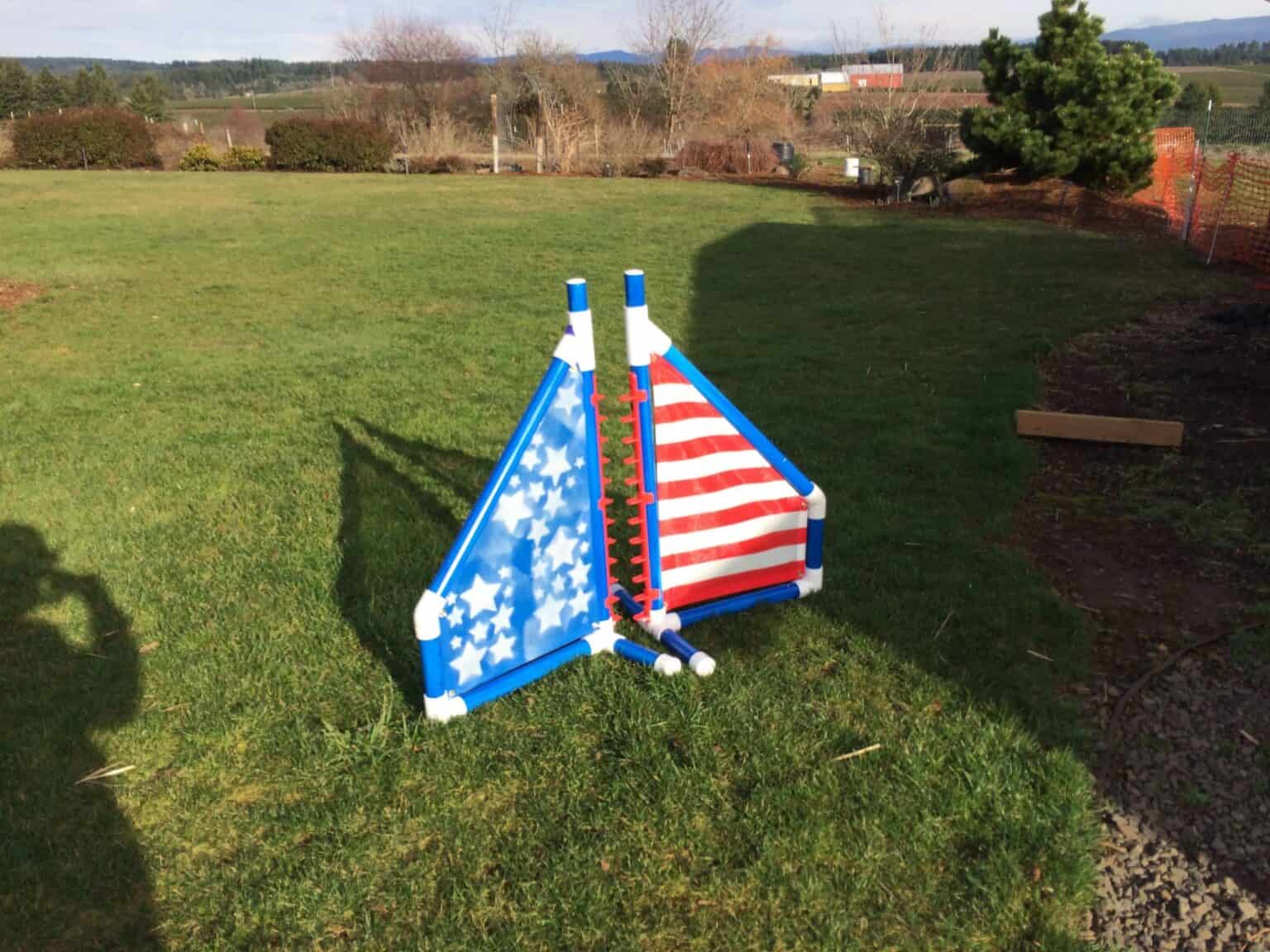 Building your own PVC wing jumps - Daisy Peel